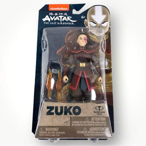 Nickelodeon | Toys | Avatar The Last Airbender Zuko 5 Action Figure ...